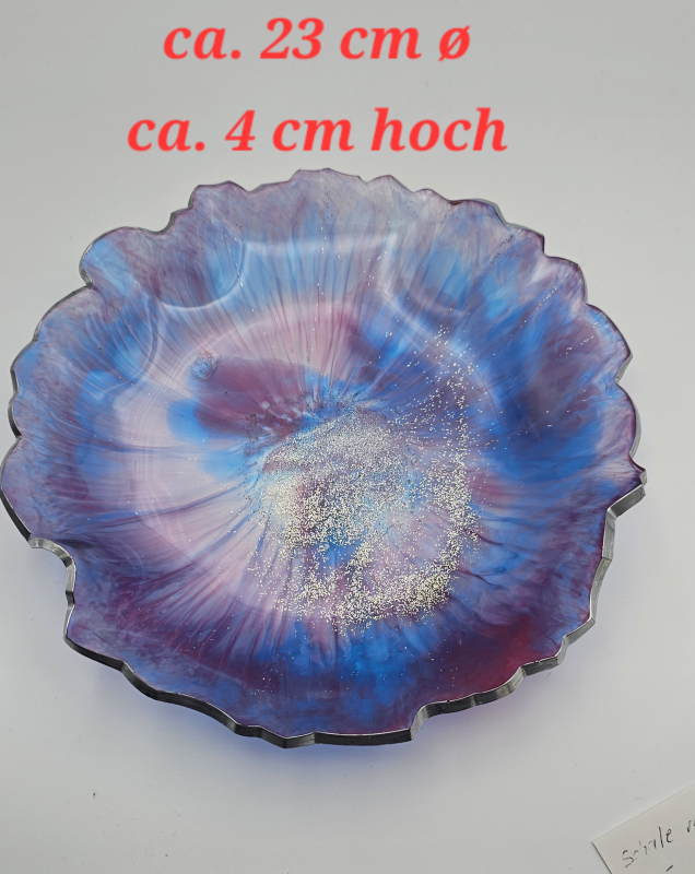 Schale blau